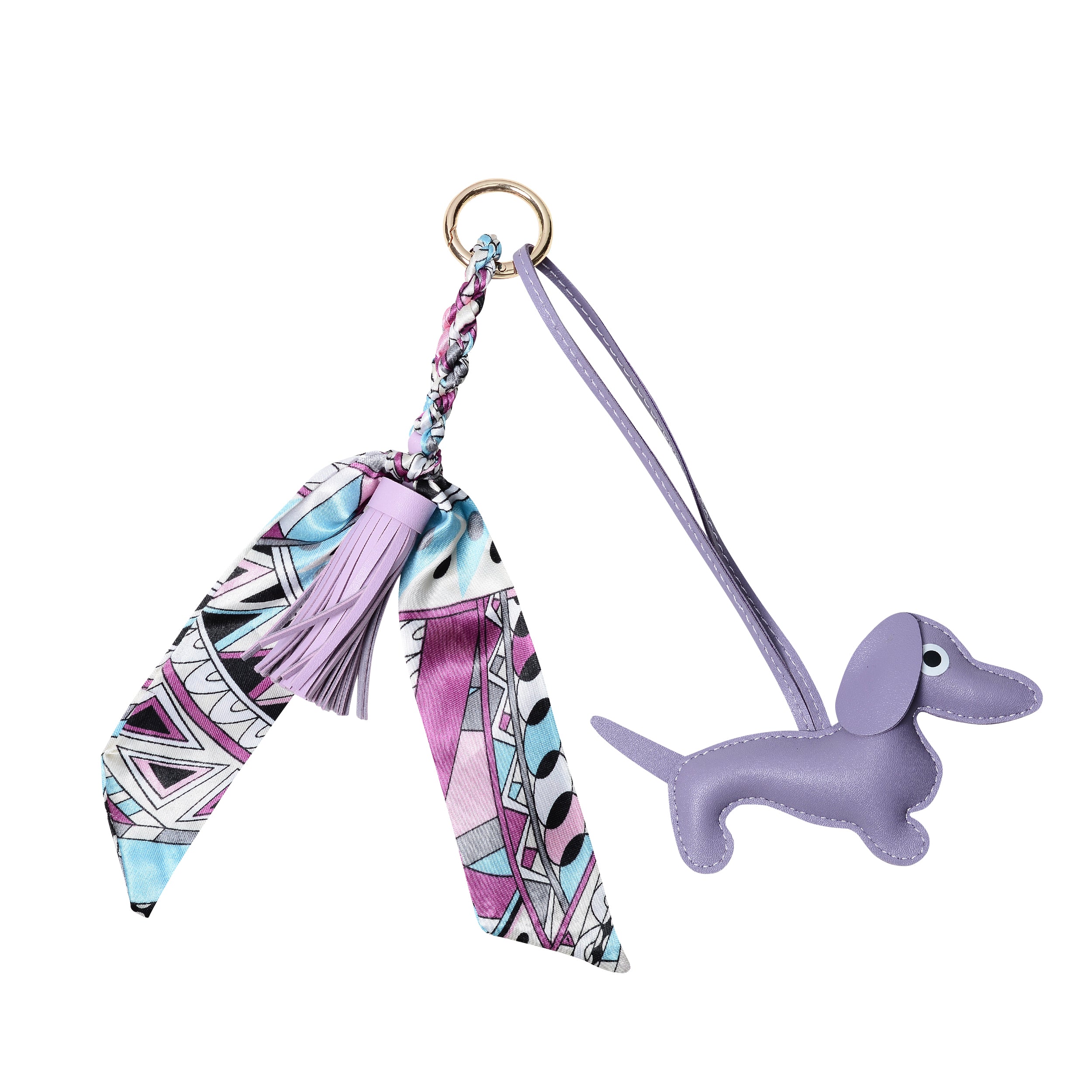 Deluxe Sausage Dog Keyring | Lilac – Ippico